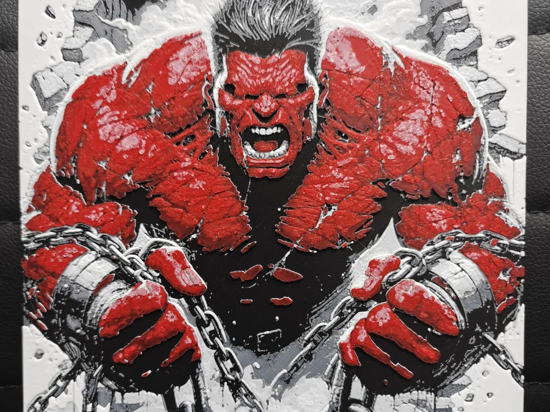 Hulk Rouge - Modèle d'Impression 3D Gratuit - MakerWorld