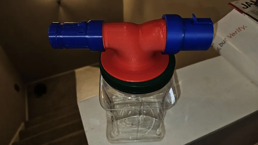 Nerf Dart-Rival Ball Vacuum Attachment Dyson - Free 3D Print Model ...