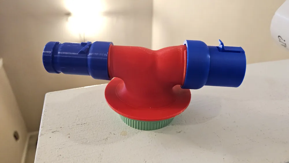 Nerf Dart-Rival Ball Vacuum Attachment Dyson - Free 3D Print Model ...