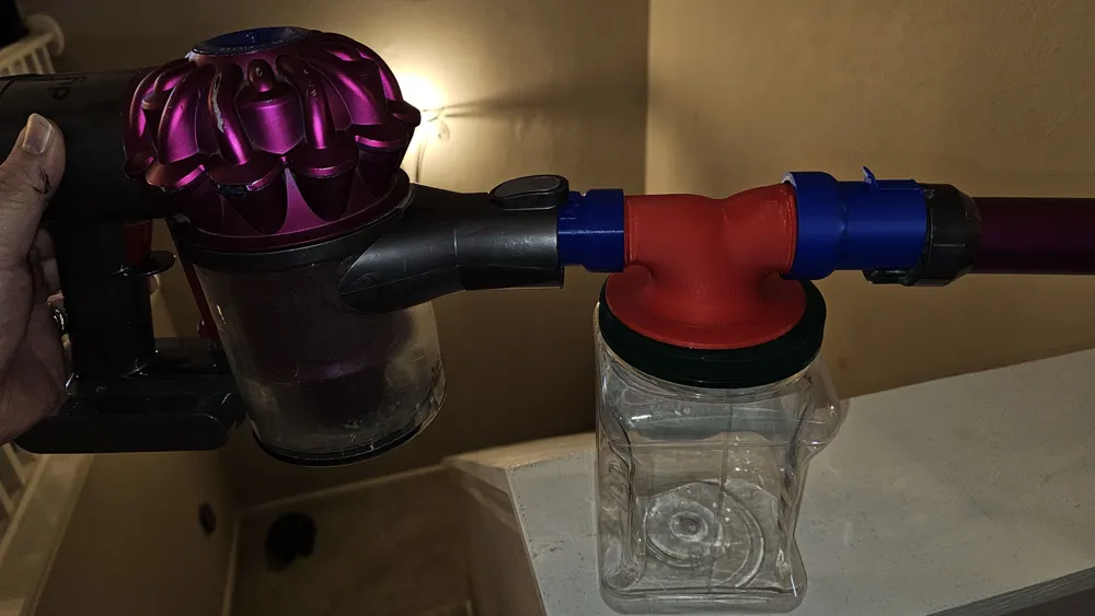 Nerf Dart-Rival Ball Vacuum Attachment Dyson - Free 3D Print Model ...