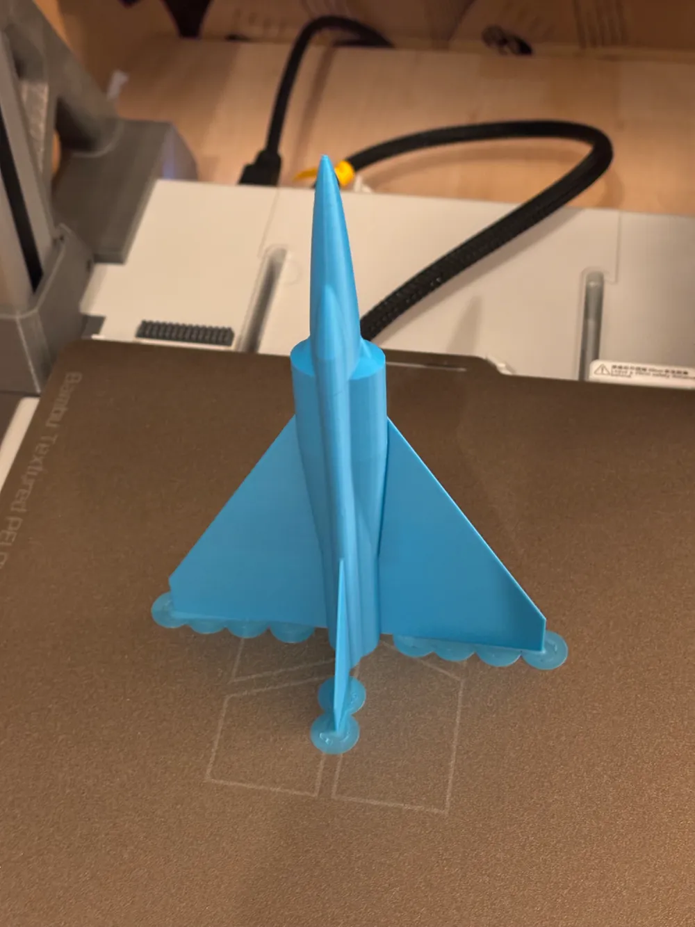 Dassault Mirage Fighter Jet - Print in Place 战斗机 by PaperPlaneLab ...