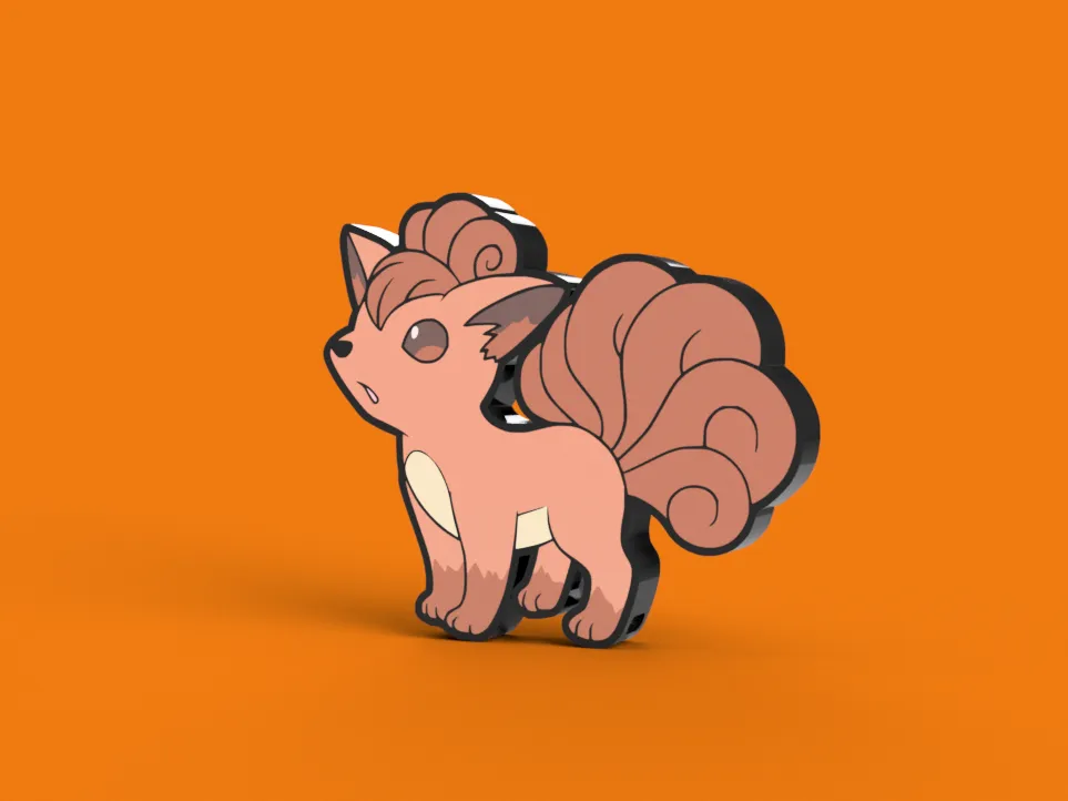 Vulpix Lightbox by Sitsero - MakerWorld