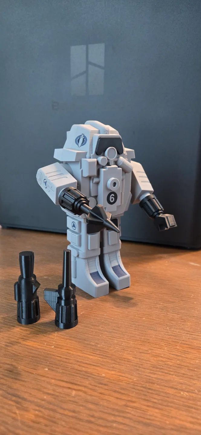 GI Joe Cobra S.N.A.K.E Armor - Inner Stand Only by dlhicks944 - MakerWorld