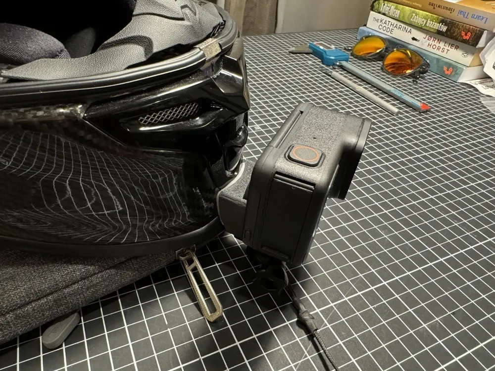 Scorpion Exo R1 Air GoPro chin mount by plugowski - MakerWorld