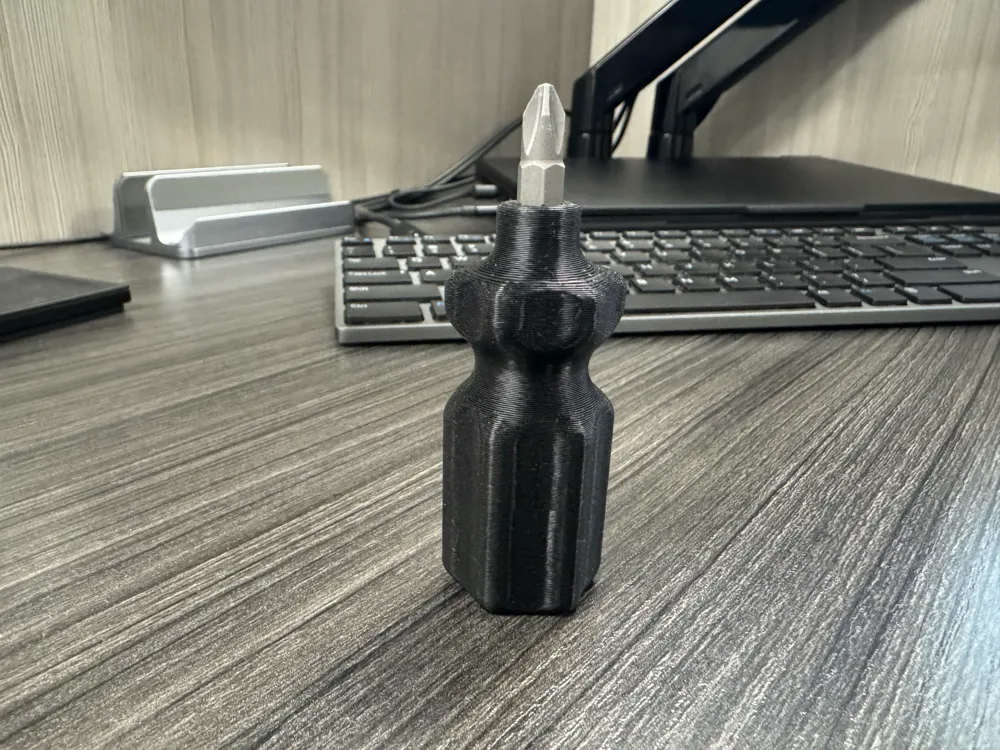 Compact Hex Bit Driver(1/4) by HuskyMax MakerWorld: Download Free 3D Models