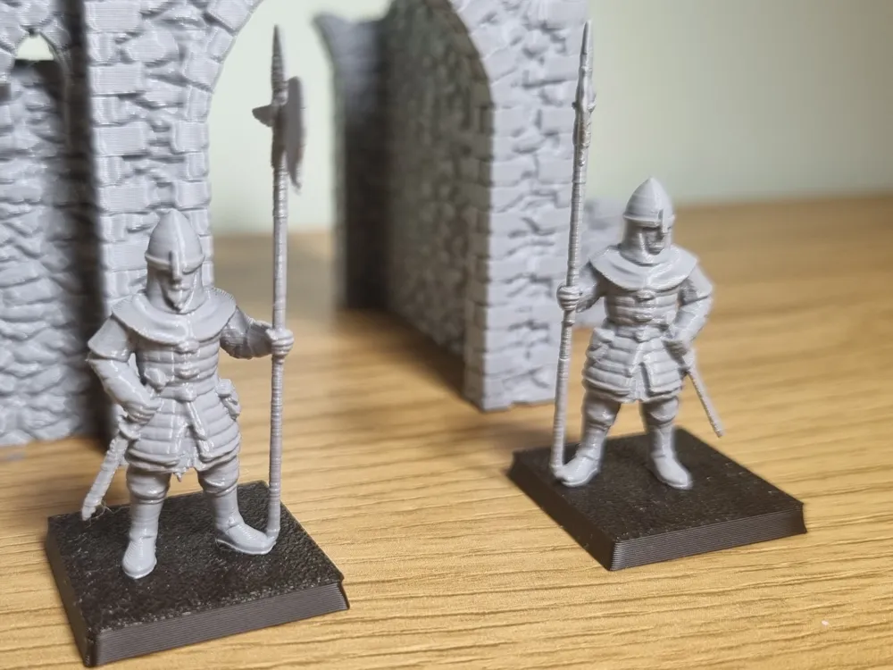 Medieval town guards - Free 3D Print Model - MakerWorld
