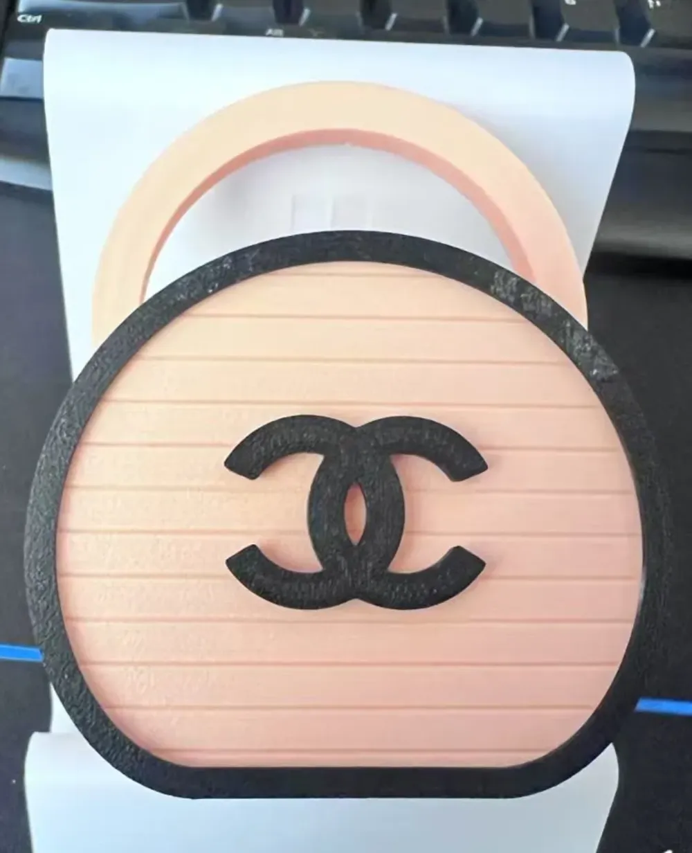 Chanel round wooden box storage box by 九五 MakerWorld: Download Free 3D ...