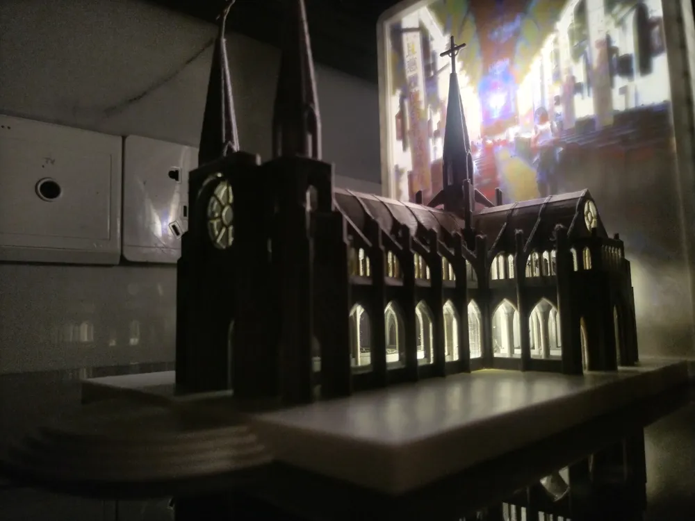 Gothic Cathedral - Free 3D Print Model - MakerWorld