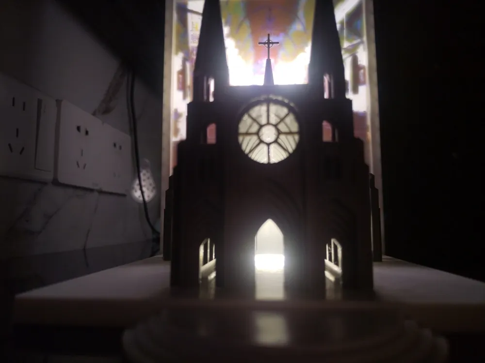 Gothic Cathedral - Free 3D Print Model - MakerWorld