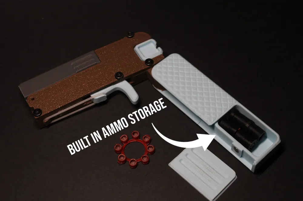 PALM-9 : Ultra-Compact Spy Gadget - Free 3D Print Model - MakerWorld