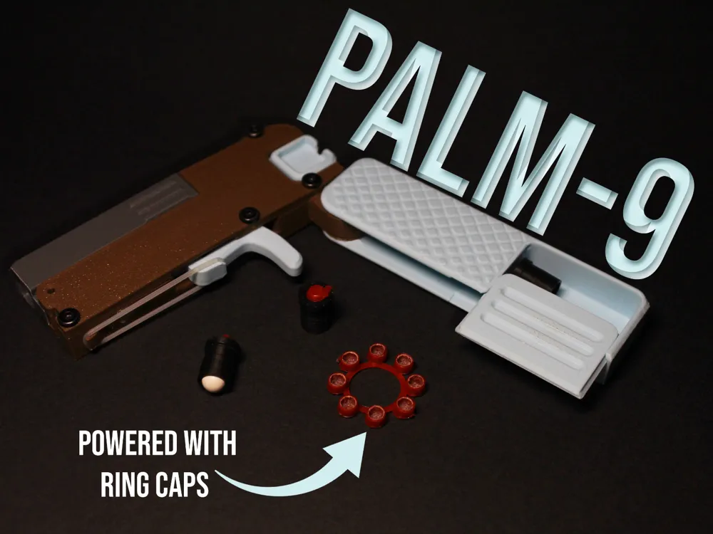 PALM-9 : Ultra-Compact Spy Gadget - Free 3D Print Model - MakerWorld
