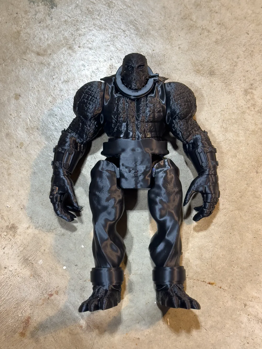 Killer Croc Batman Arkham Asylum Action Figure by 3D Printing Labz ...