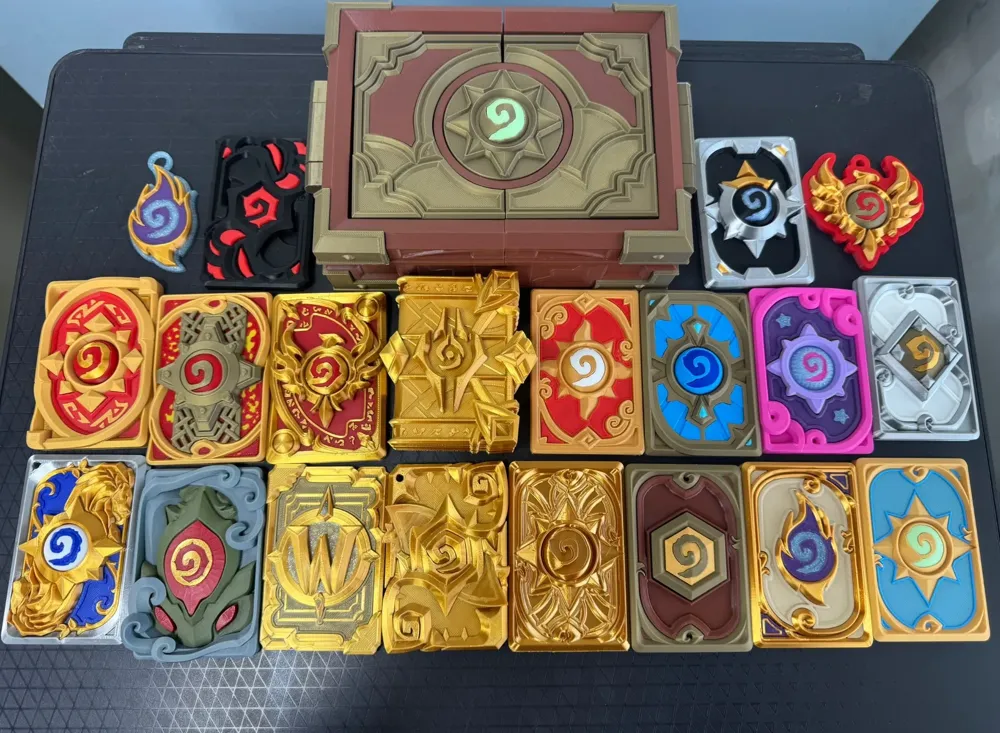 Hearthstone Golden Naru Holy Light Jewelry Box by 艾黎秋叶 - MakerWorld