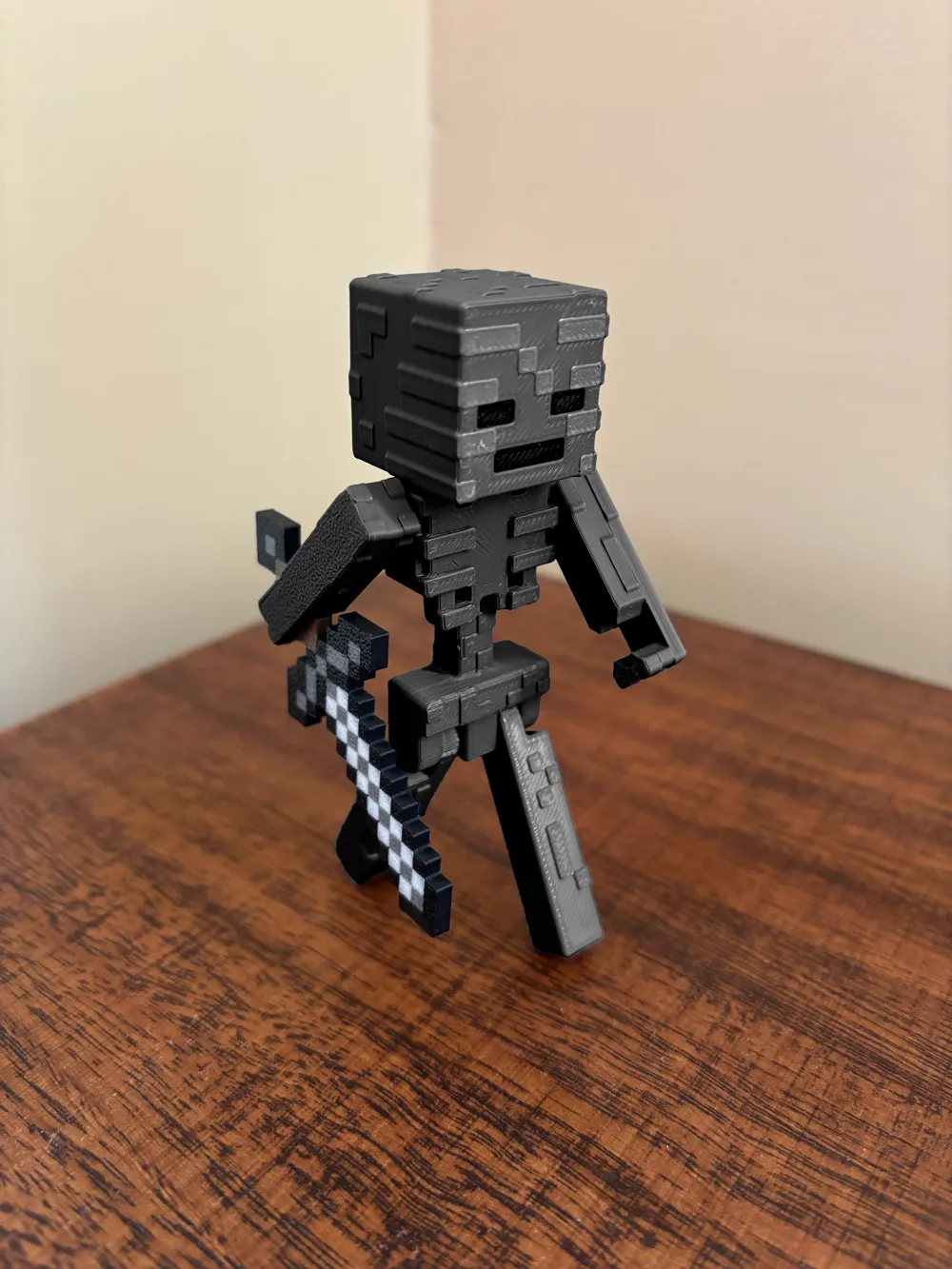 Minecraft Wither Skeleton – Articulated - Free 3D Print Model - MakerWorld