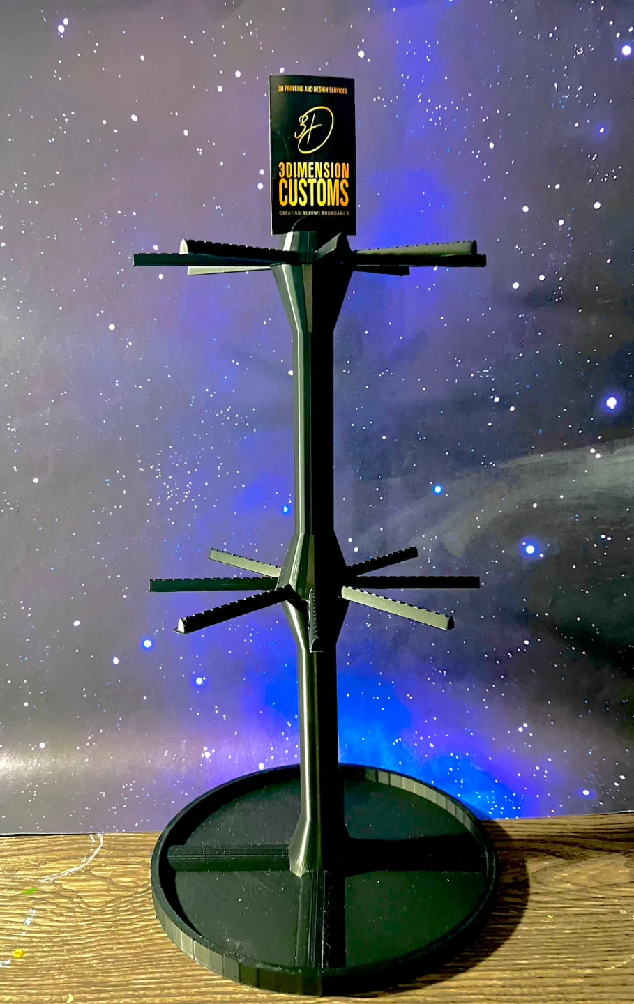 Modular Keychain Display - With card holder by 3Dimension Customs ...