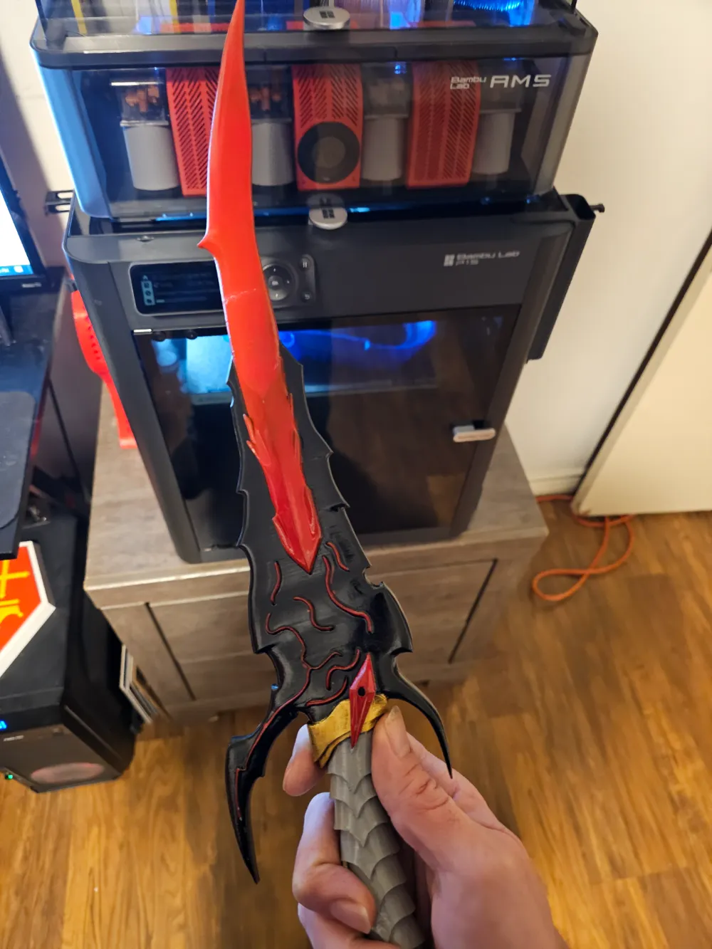 Kamish Daggers from Solo Leveling Remixed by bbush362 MakerWorld ...