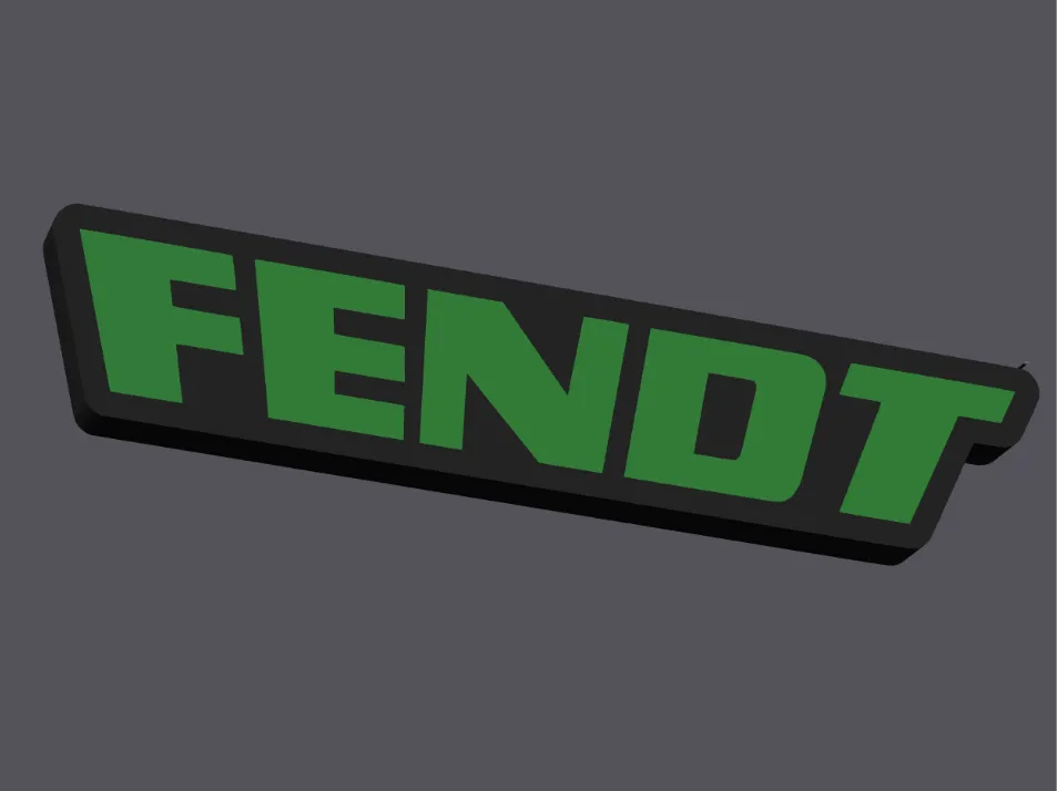FENDT Logo Sign by Herreroprint3D MakerWorld: Download Free 3D Models