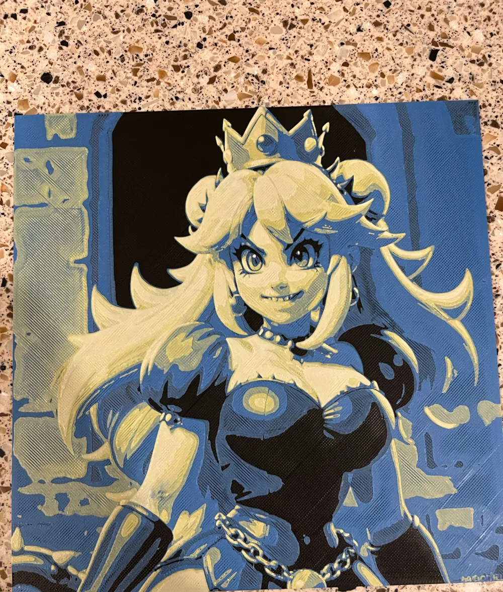 Bowsette by MintPrintz - MakerWorld
