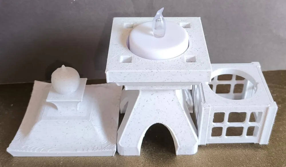 Japanese Garden Lantern - Free 3D Print Model - MakerWorld