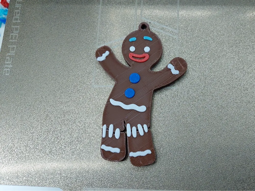 Gingerbread Man by Chaotic Genius MakerWorld: Download Free 3D Models