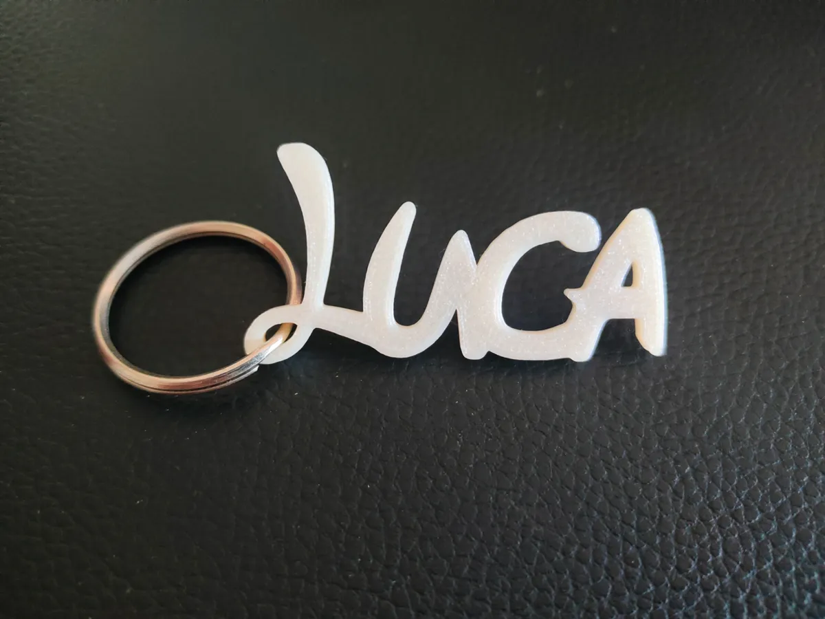 Luca keychain - Free 3D Print Model - MakerWorld