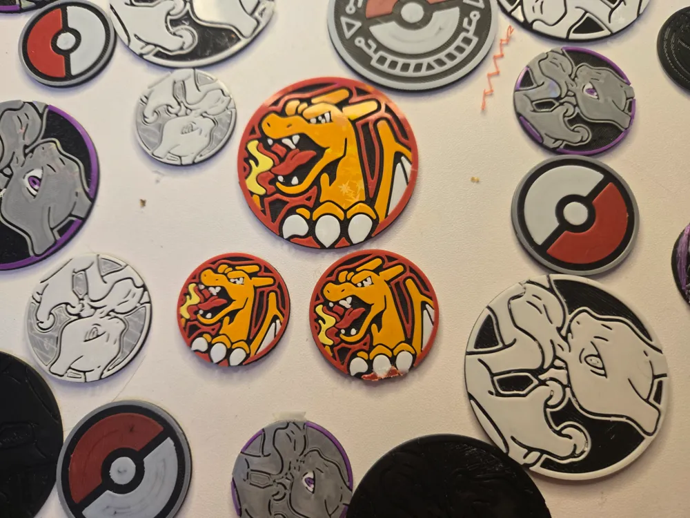 Charizard Coin (Pokemon TCGP) by CarlThePumpkinMan - MakerWorld