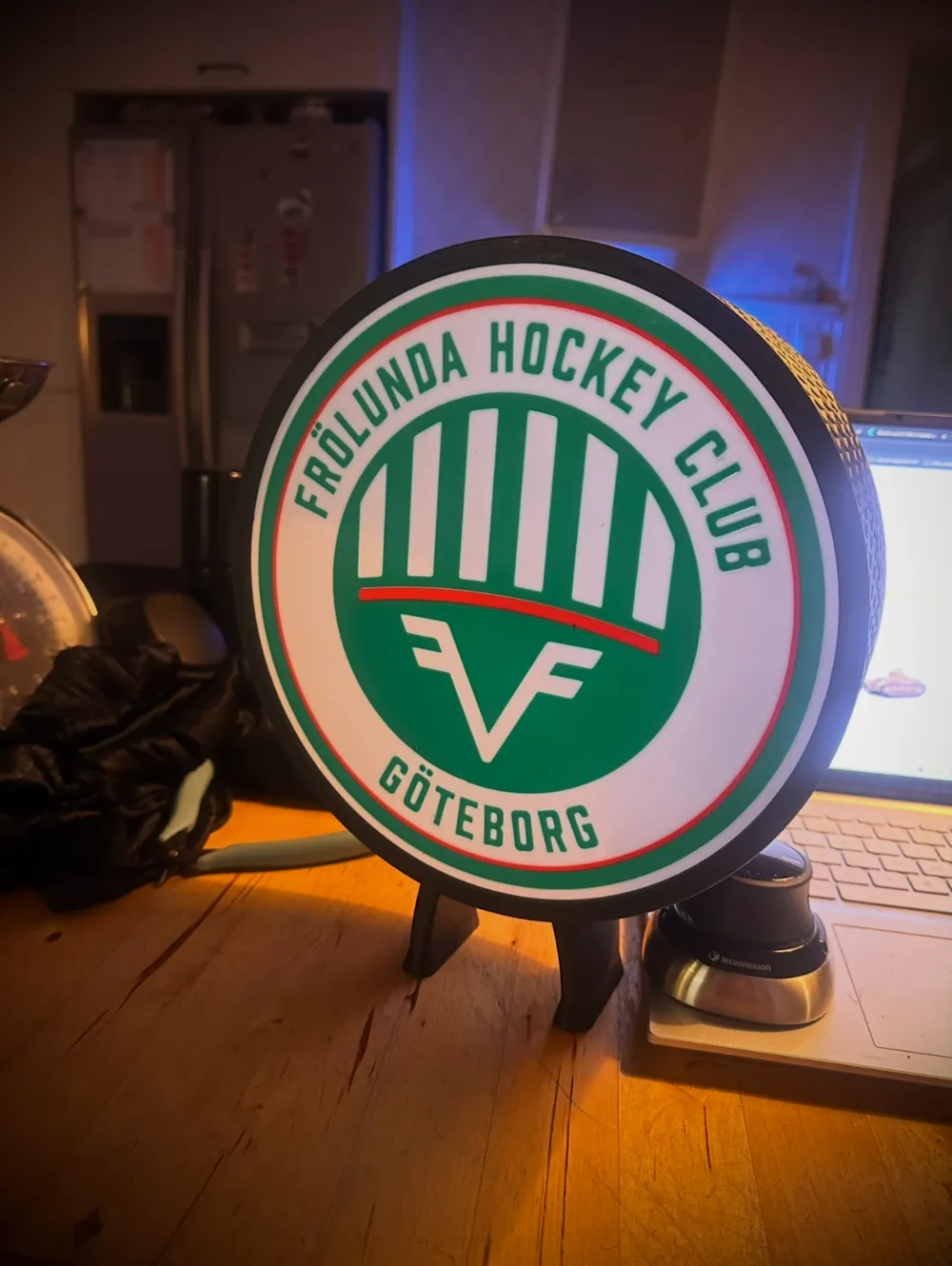 NHL lightbox/LED sign, custom logo for any team! by walleriusDesign ...
