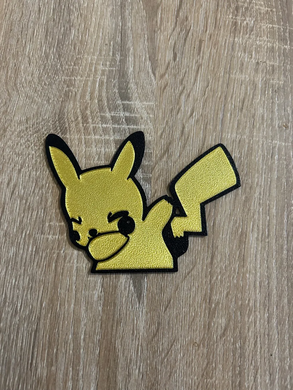 Pikachu dab in black or color by samfantaisy - MakerWorld
