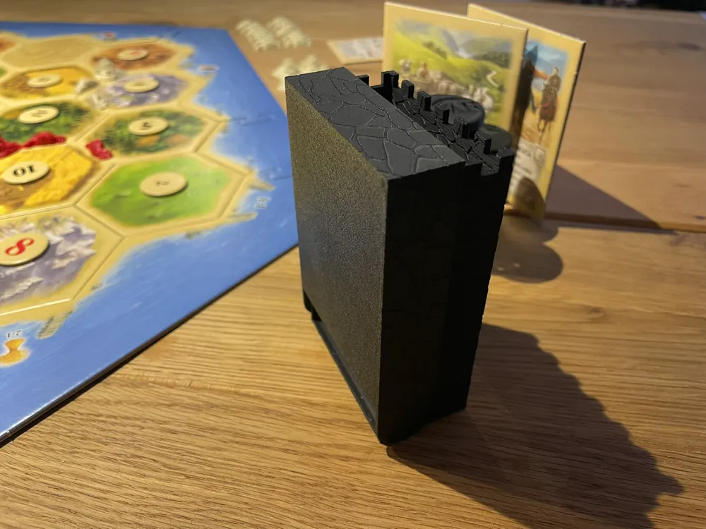 Catan Foldable/Collapsible Dice Tower by Birz - MakerWorld