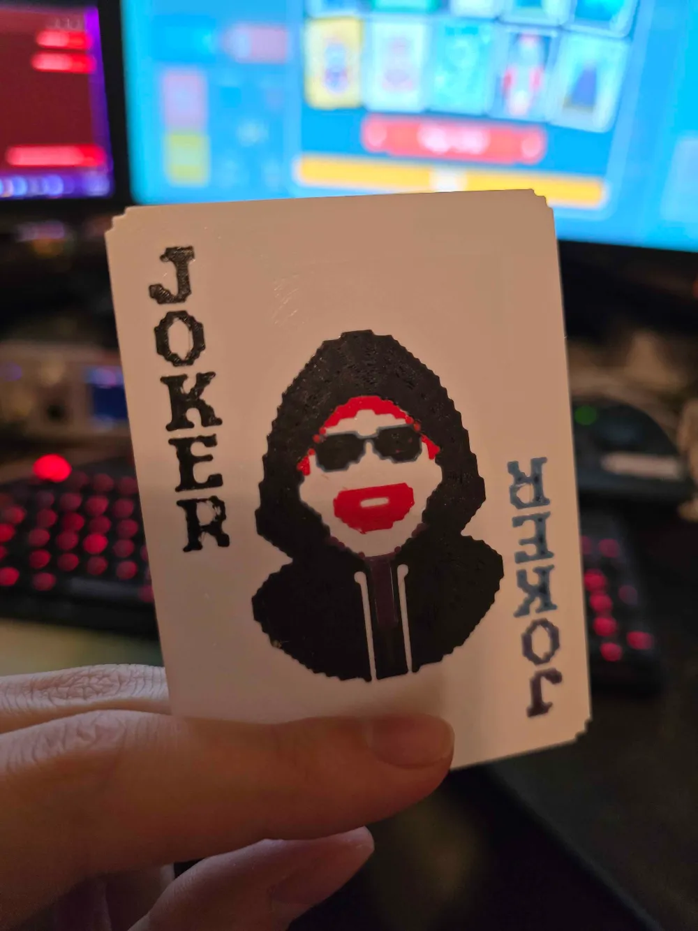 Balatro Card Sharp Joker Card by Jwn5k MakerWorld: Download Free 3D Models