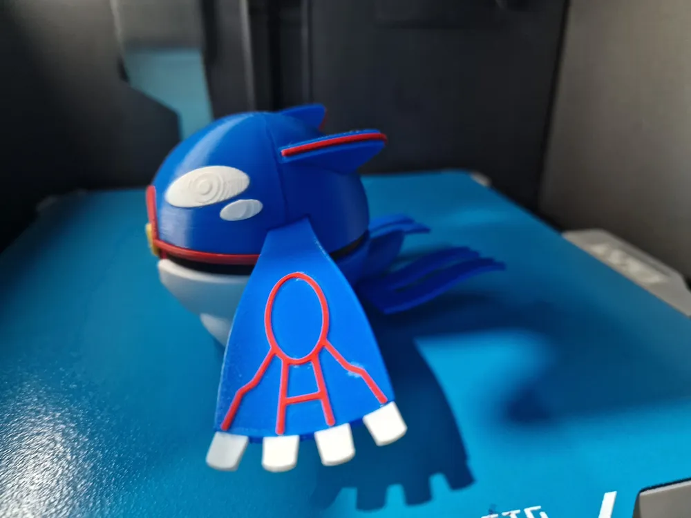 Kyogre Pokeball by Poke Prints MakerWorld: Download Free 3D Models