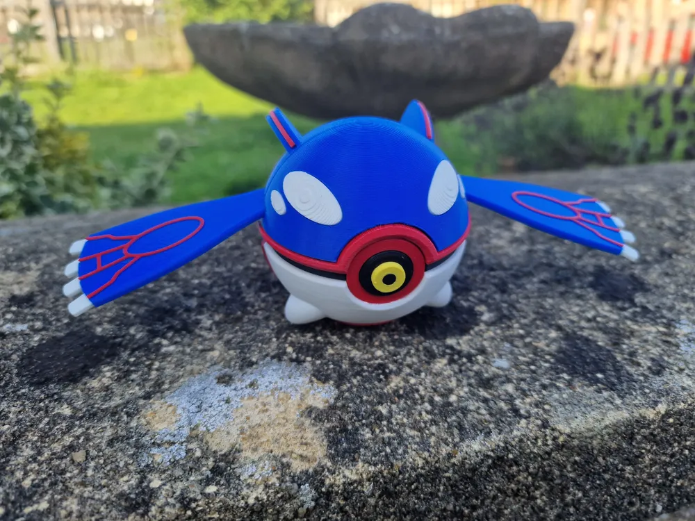 Kyogre Pokeball by Poke Prints MakerWorld: Download Free 3D Models