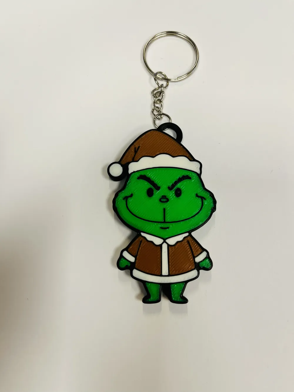 Cute Grinch Keychain - Free 3D Print Model - MakerWorld