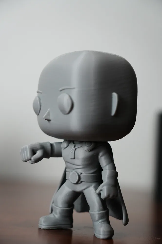 Saitama - One Punch Man (anime) - Free 3D Print Model - MakerWorld