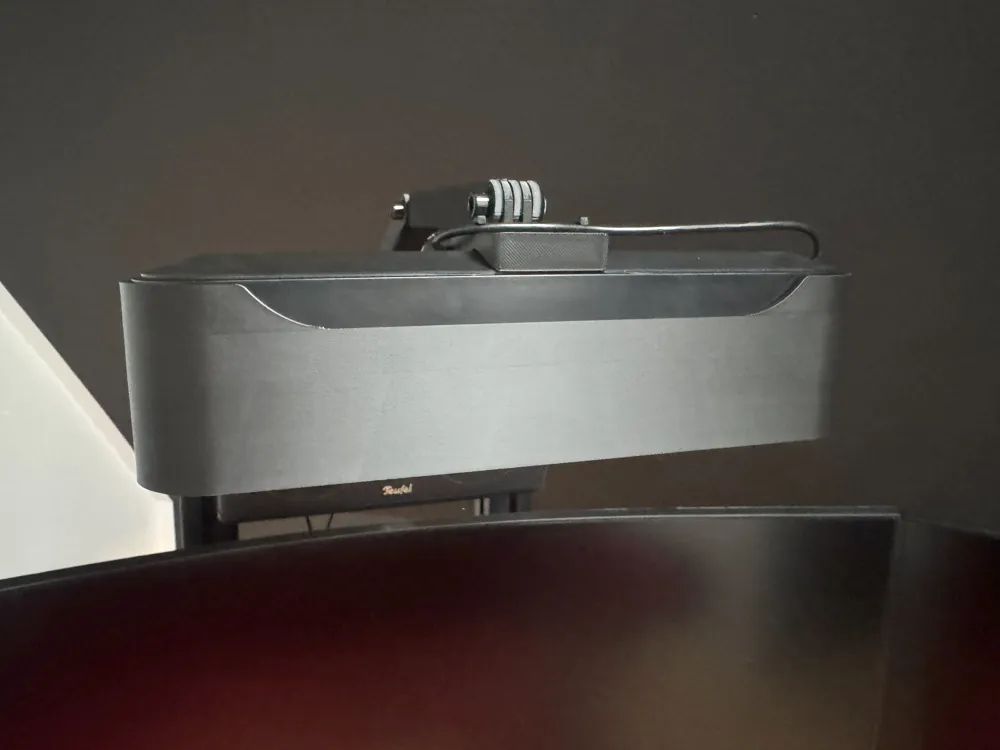 Philips Hue Play LightBar Shade Diffuser Cover - Free 3D Print Model ...