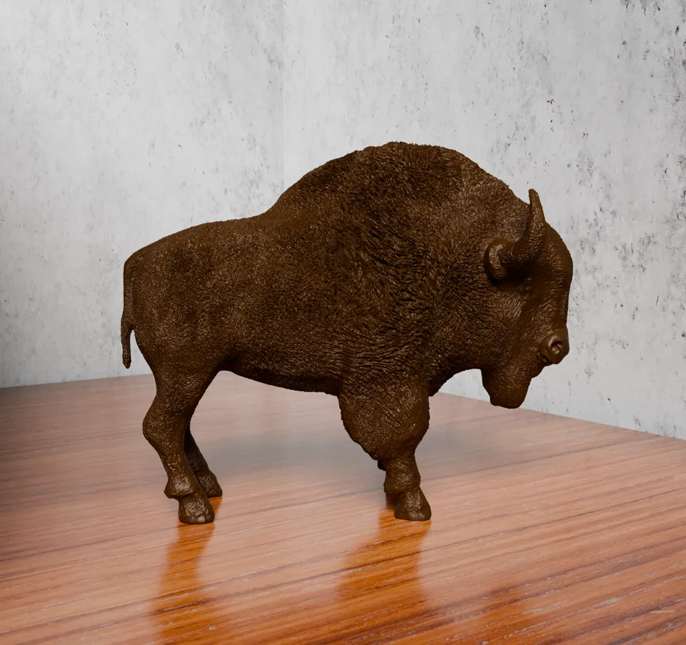 Bison (high detail) by Budahazi_Design MakerWorld: Download Free 3D Models