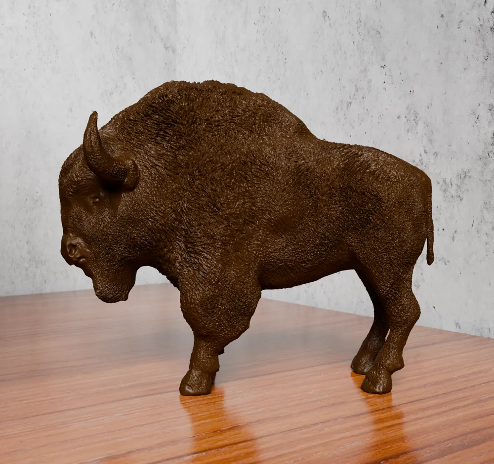 Bison (high detail) by Budahazi_Design - MakerWorld