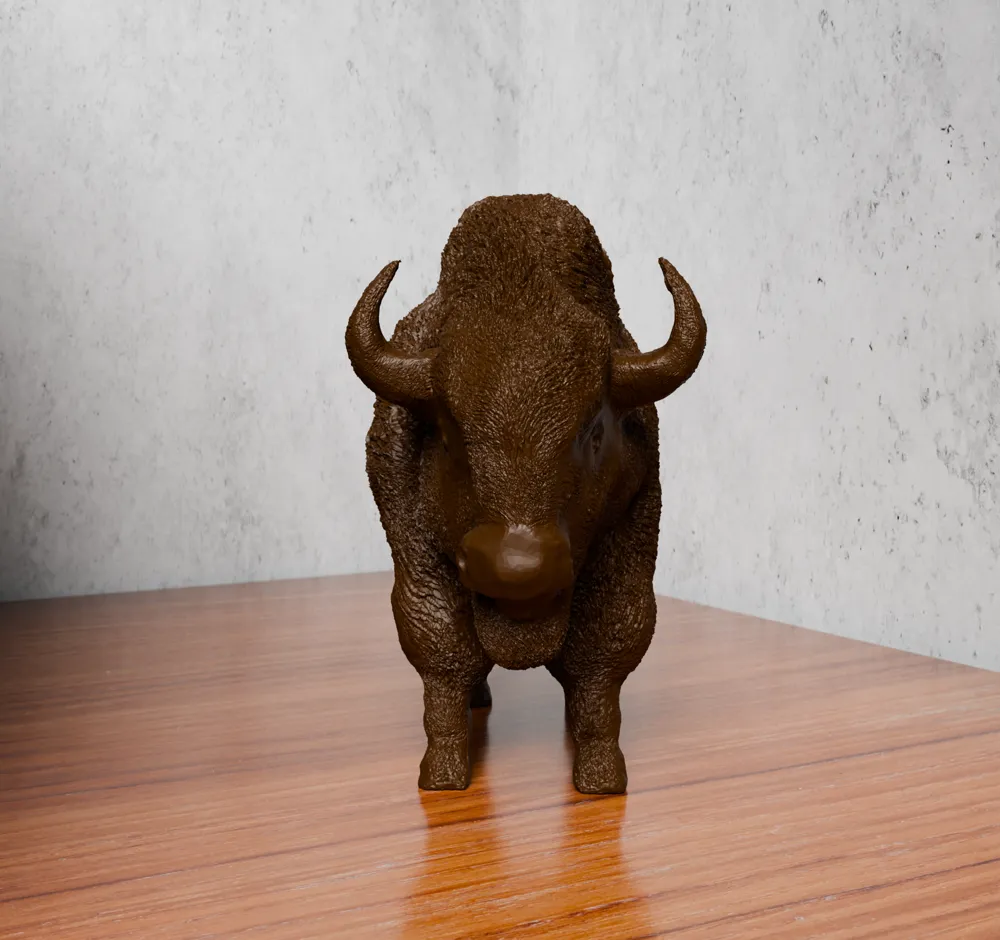 Bison (high detail) by Budahazi_Design MakerWorld: Download Free 3D Models