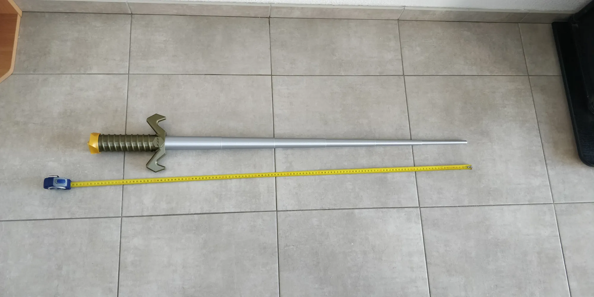 Collapsible Sword V2 – 120 cm Cosplay Sword - Free 3D Print Model ...