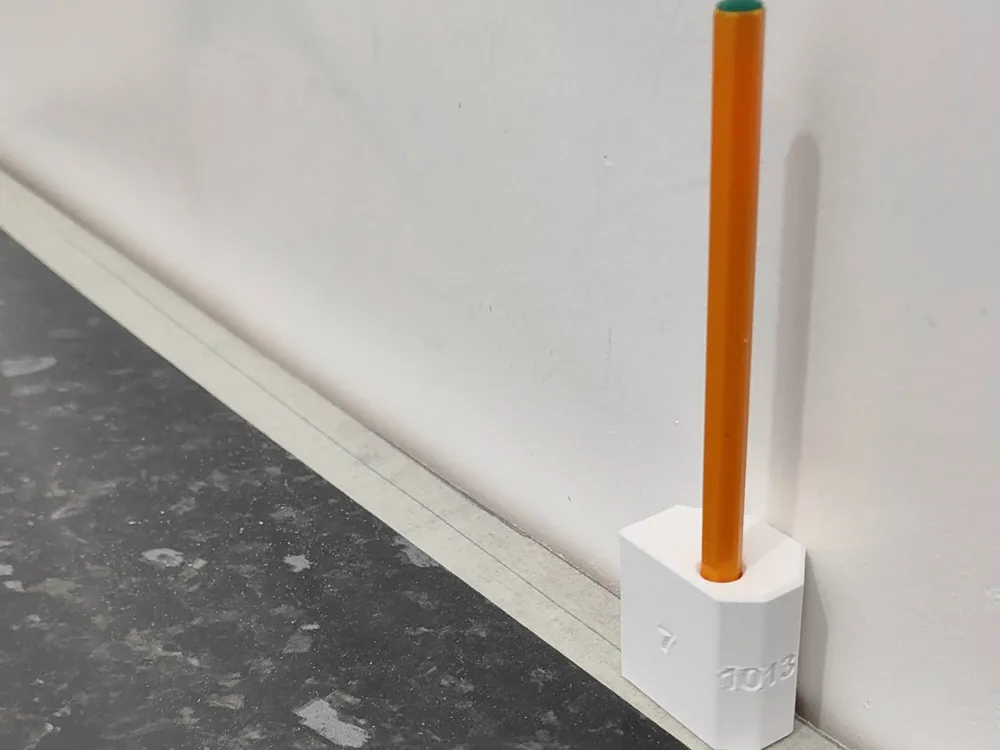 Wall Scribing Tool - Fits any Pencil - Free 3D Print Model - MakerWorld