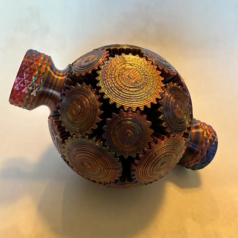 Ultimate Gear Sphere Remixed by leRAFs MakerWorld: Download Free 3D Models