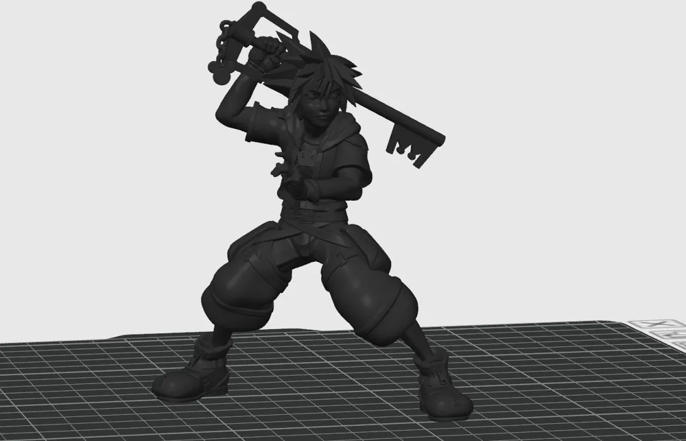 Sora - Keyblade Wielder from Kingdom Hearts II by ElderBrainTV - MakerWorld