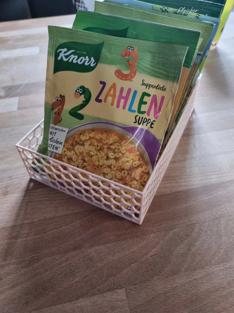 Honeycomb Basket for Packet soup or other Kitchen things by Ali_Kaa ...