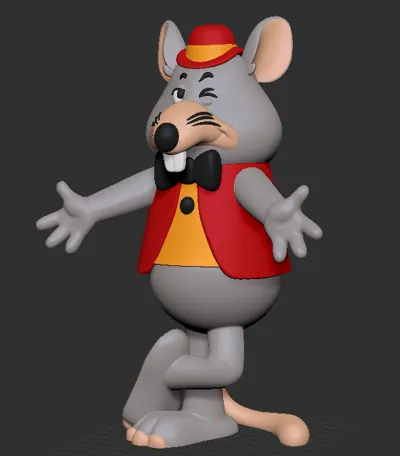 chuck e cheese animatronic body frame by Gogojd21 - MakerWorld