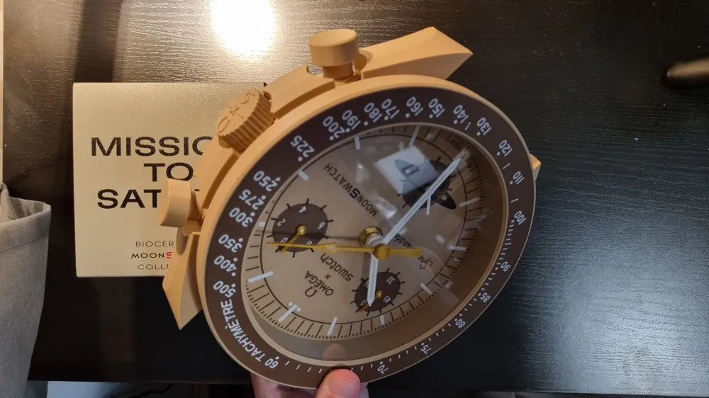 Iconic Watches - Moonswatch Saturn XL by christofer.jh - MakerWorld