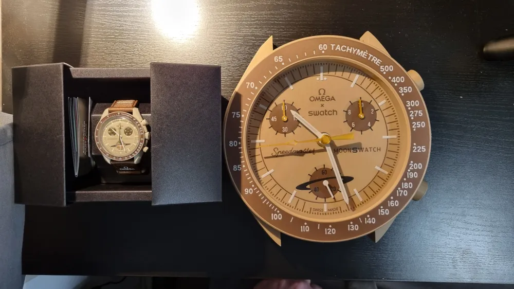 Iconic Watches - Moonswatch Saturn XL by christofer.jh - MakerWorld