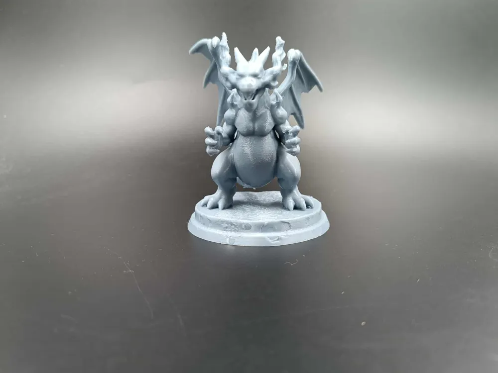 Pokemon - Mega Charizard X - Figurine - Dragon by drakeforge3d MakerWorld: Download Free 3D Models