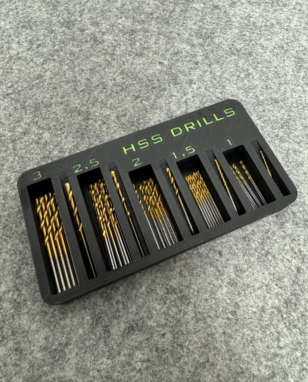 HSS Drills container box by matteodaleee MakerWorld: Download Free 3D ...