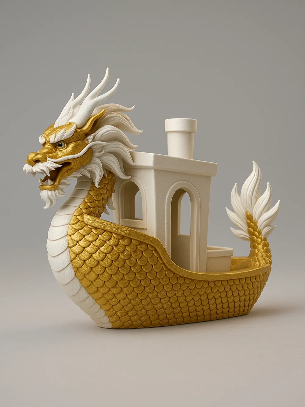 Drachenboot Benchy von Qmax3DMakerWorld: Kostenlose 3D-Modelle ...