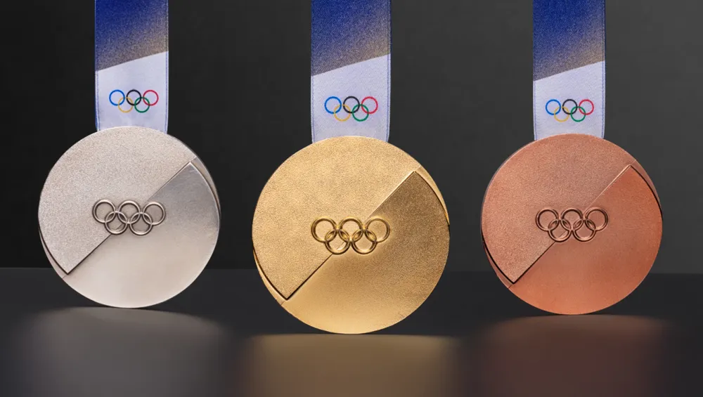 Medalla Olímpica 2026 - Juegos de Invierno Milán Cortina - Modelo de ...